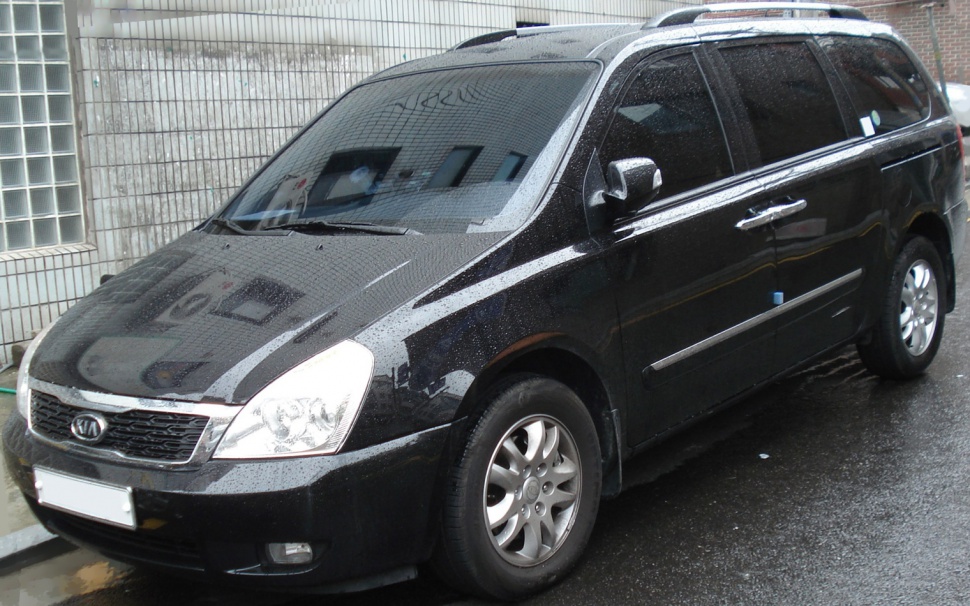 Kia Grand Carnival II (facelift 2010) 3.5 V6 (275 Hp) Automatic